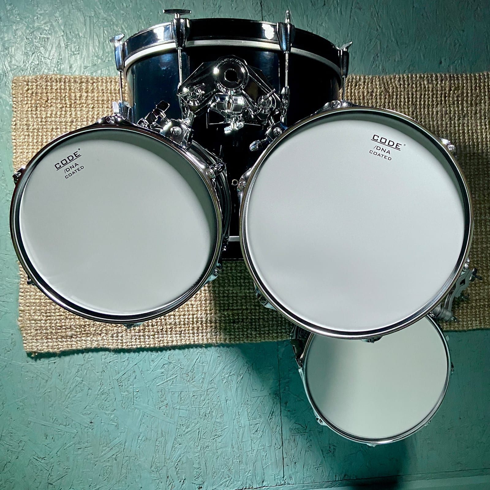 Premier APK Drum Kit in Fusion Sizes in Liquid Black - 1990's – Horny's ...